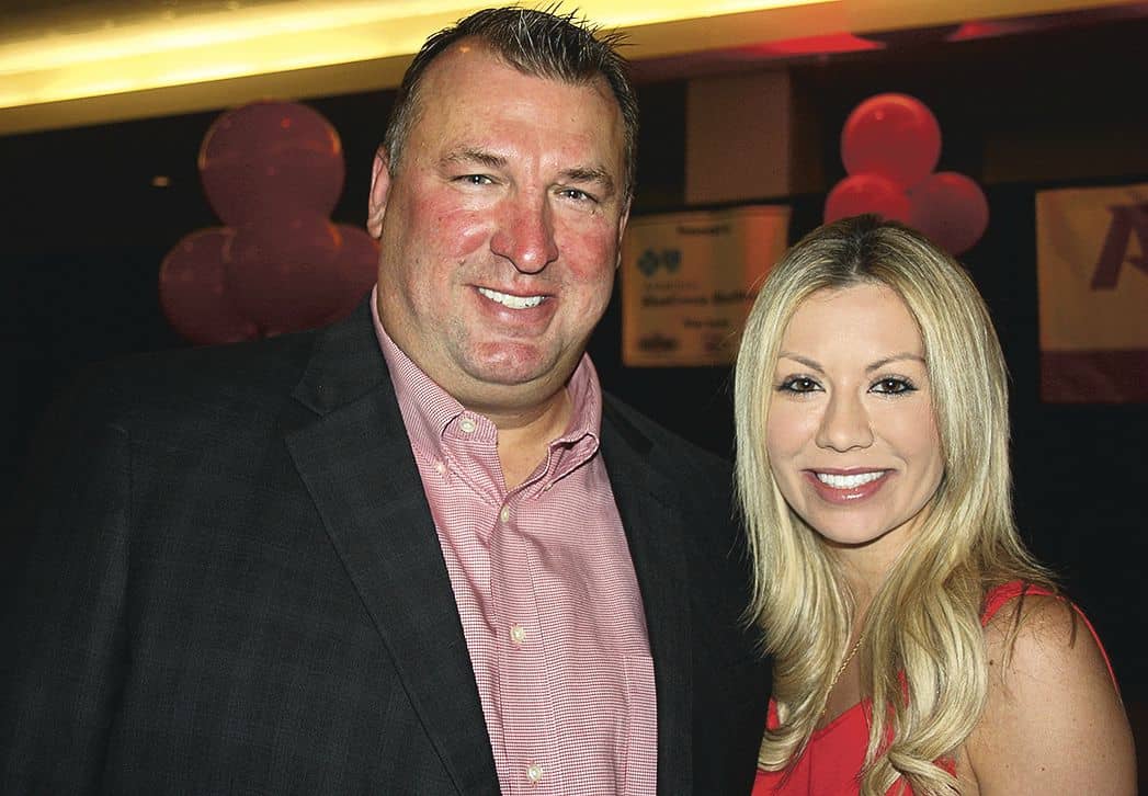 Jennifer with Husband - Players Bio