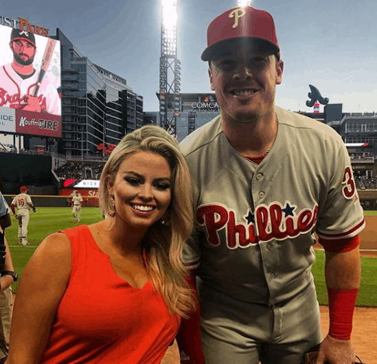 justin and his wife - Players Bio