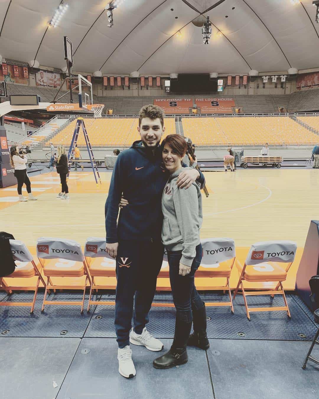 Ty with His Mother - Players Bio