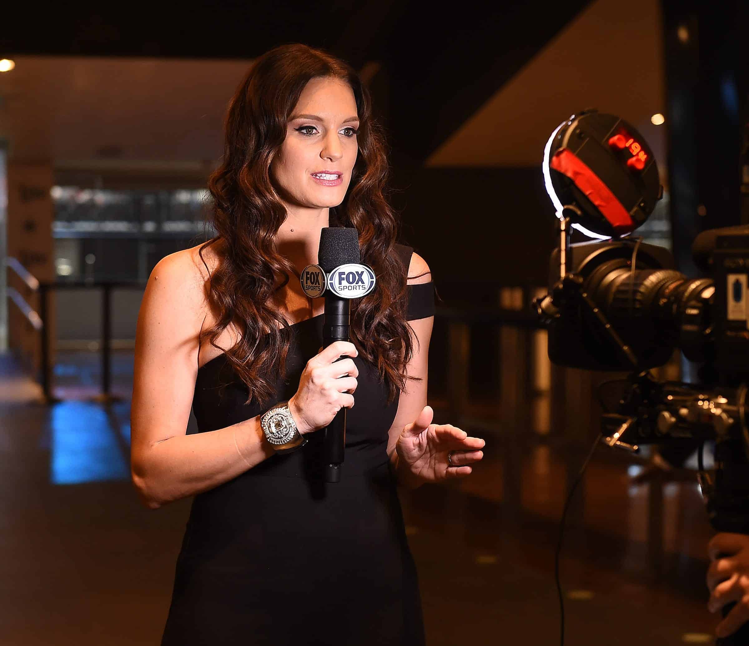 Heidi Androl during reporting. - Players Bio