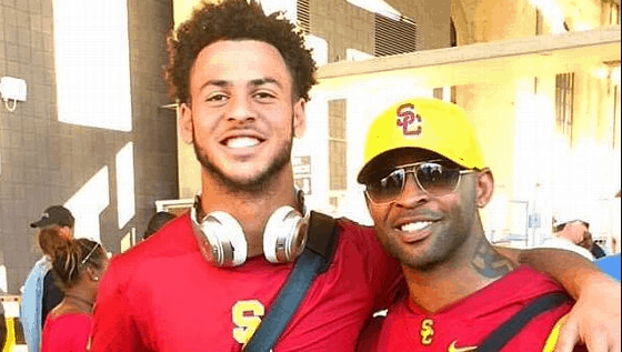 Michael Pittman with his father - Players Bio