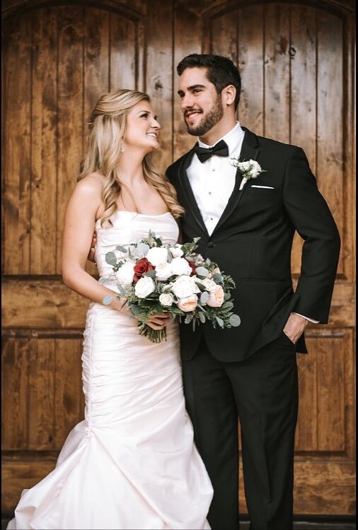 Mike with his wife - Players Bio