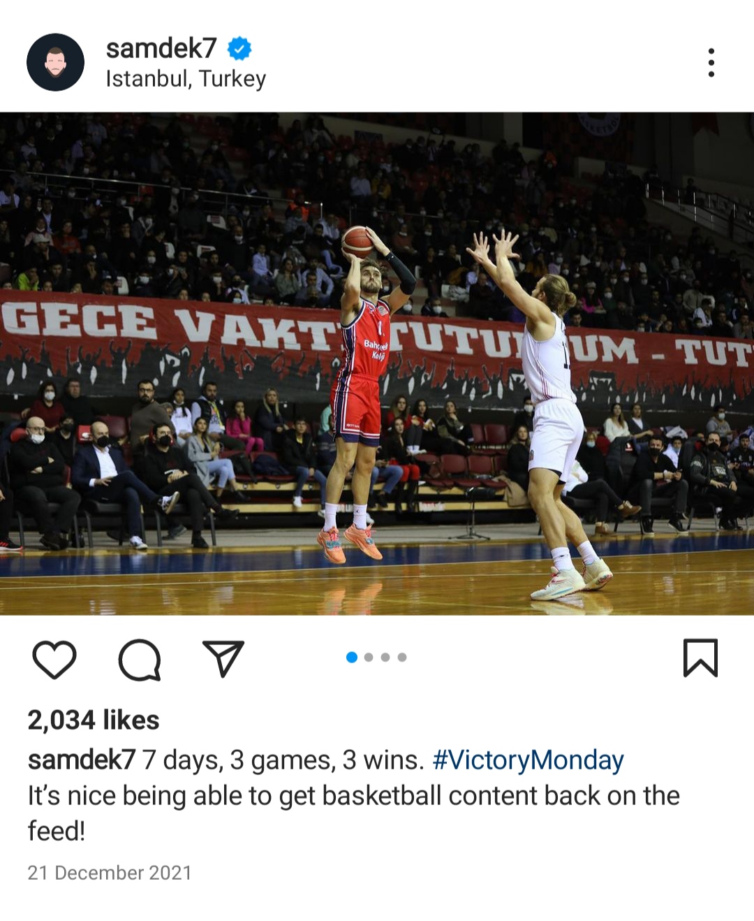 Sam Dekker Bio: Net Worth & Controversy [ 2022 Update] - Players Bio