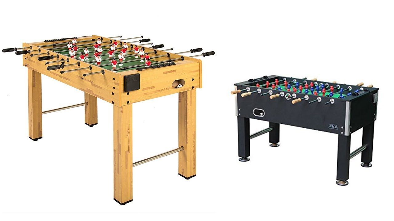 10 Best Rated Foosball Table of This Year - Players Bio