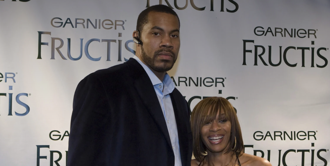 Rasheed Wallace with his former partner Fatima Sanders - Players Bio