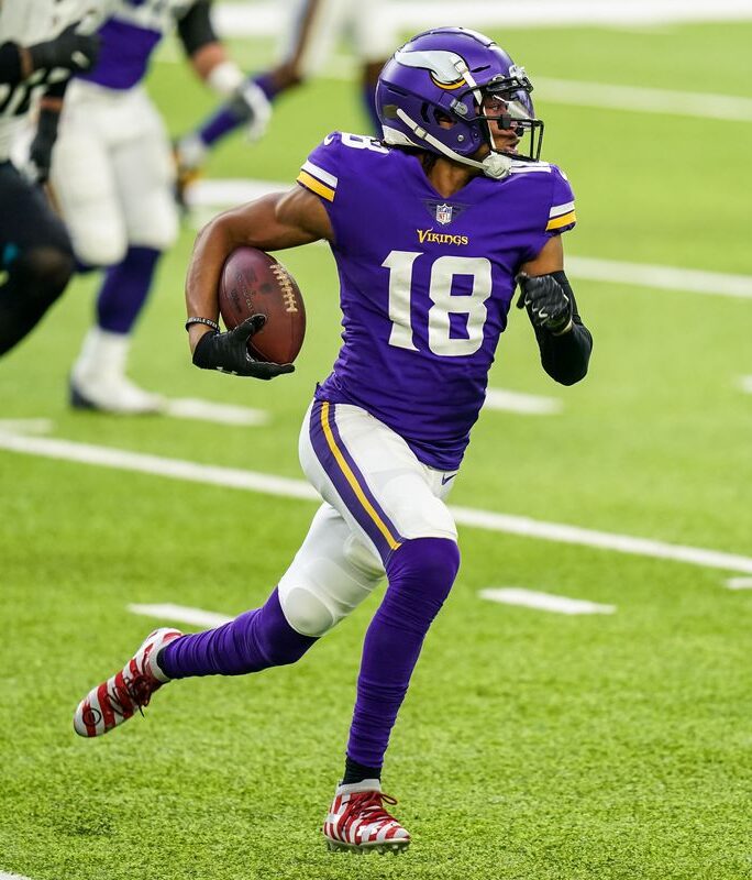 Justin-Jefferson-with-the-Minnesota-Vikings (Source: Daily Norseman ...
