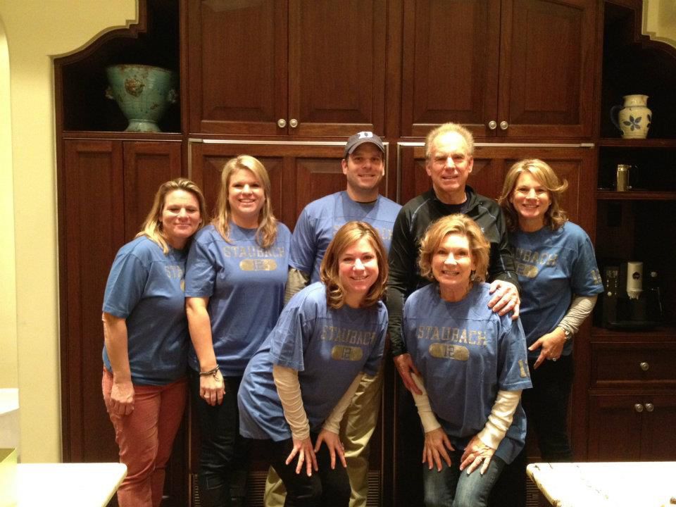 Roger Staubach's daughters, son, and wife - Players Bio