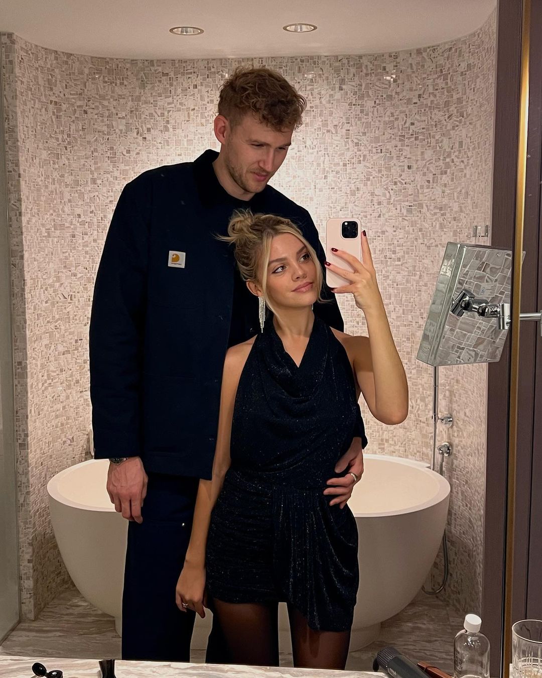 Jock LandalJock Landale With His Girlfriend India Madderne With His ...