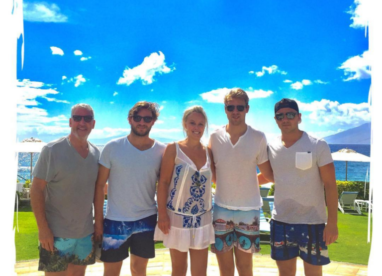 Sam Reinhart Parents Paul And Theresa Reinhart- Brother Griffin And Max ...