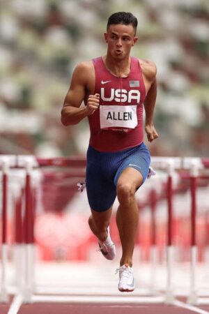 Devon Allen Wife: Is He Married To Girlfriend Samantha Bowe? - Players Bio