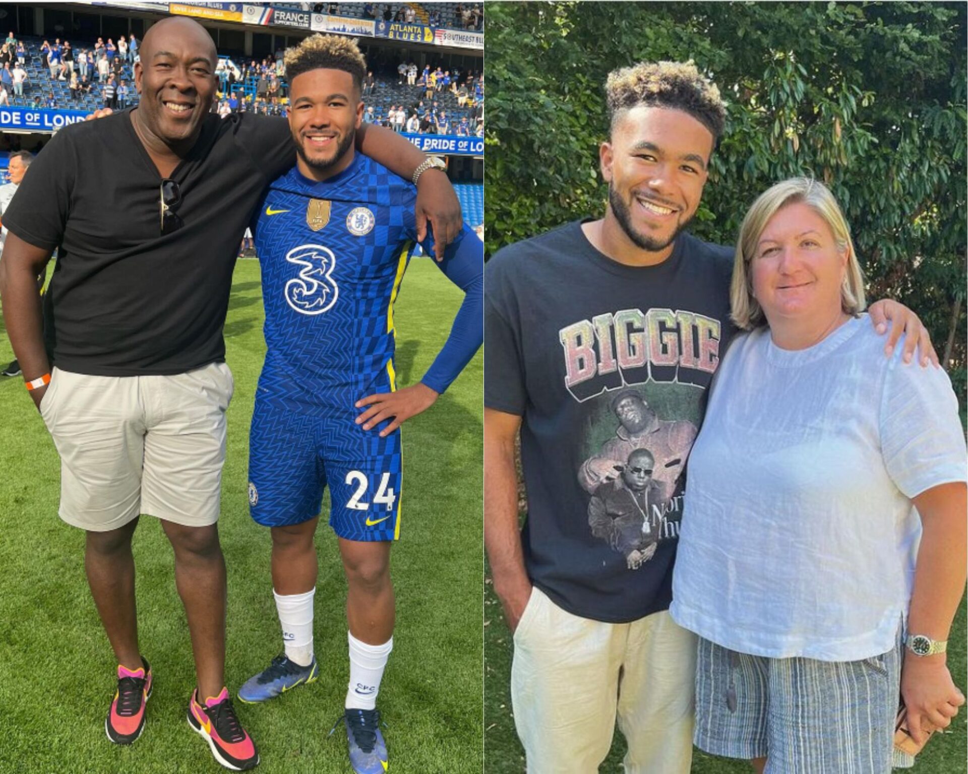 Reece James Parents Nigel And Emma James - Players Bio