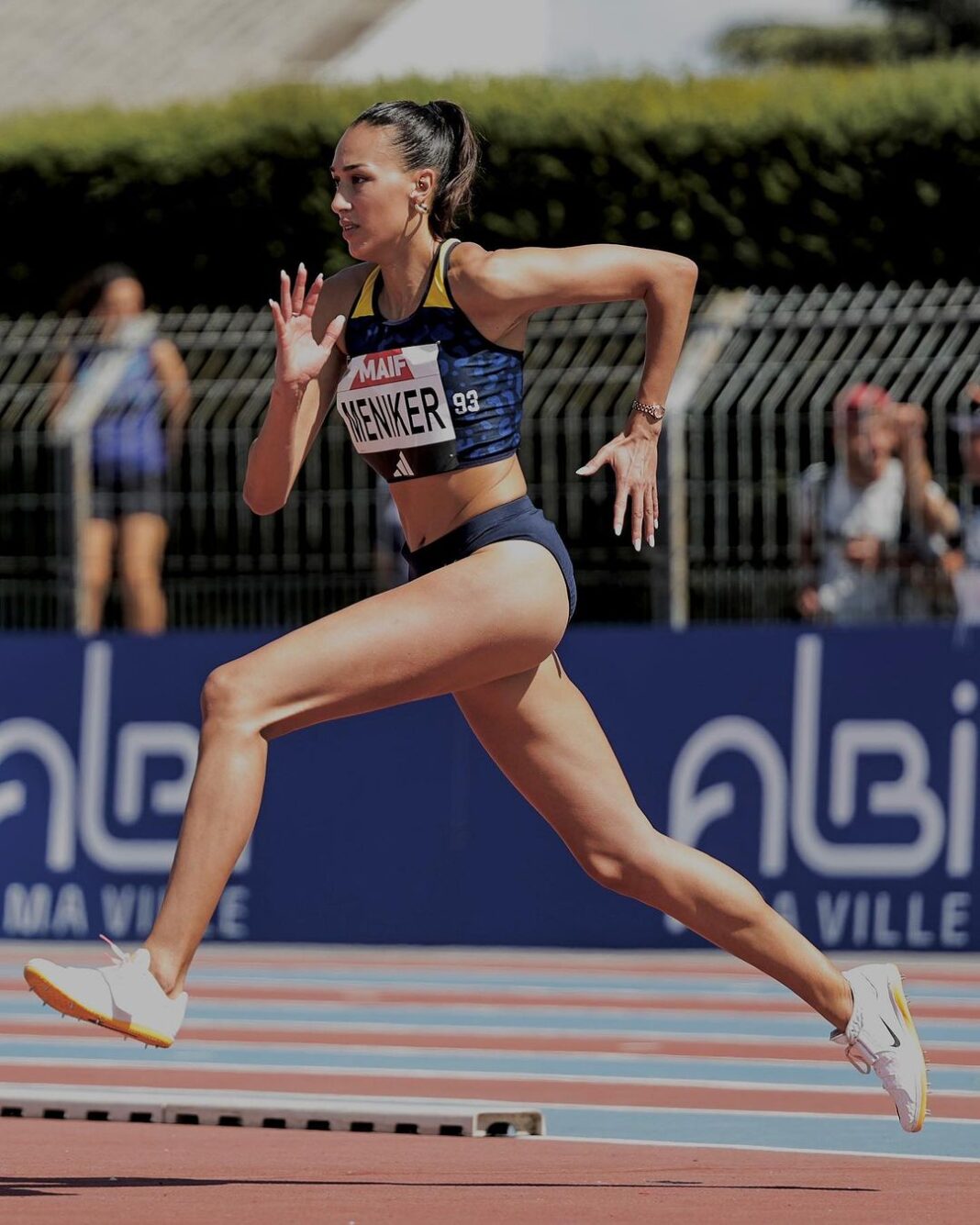 Nawal Meniker Parents: Marathon Runner Father And Swimmer Mother ...