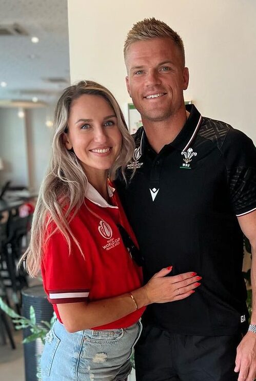 Gareth-Anscombe-And-His-Wife-Milica - Players Bio