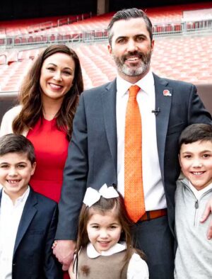 Kevin Stefanski Wife Michelle Is Proud Mom Of Three - Players Bio