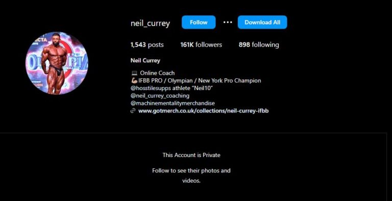 Neil Currey Wiki: Age, Net Worth & Instagram - Players Bio