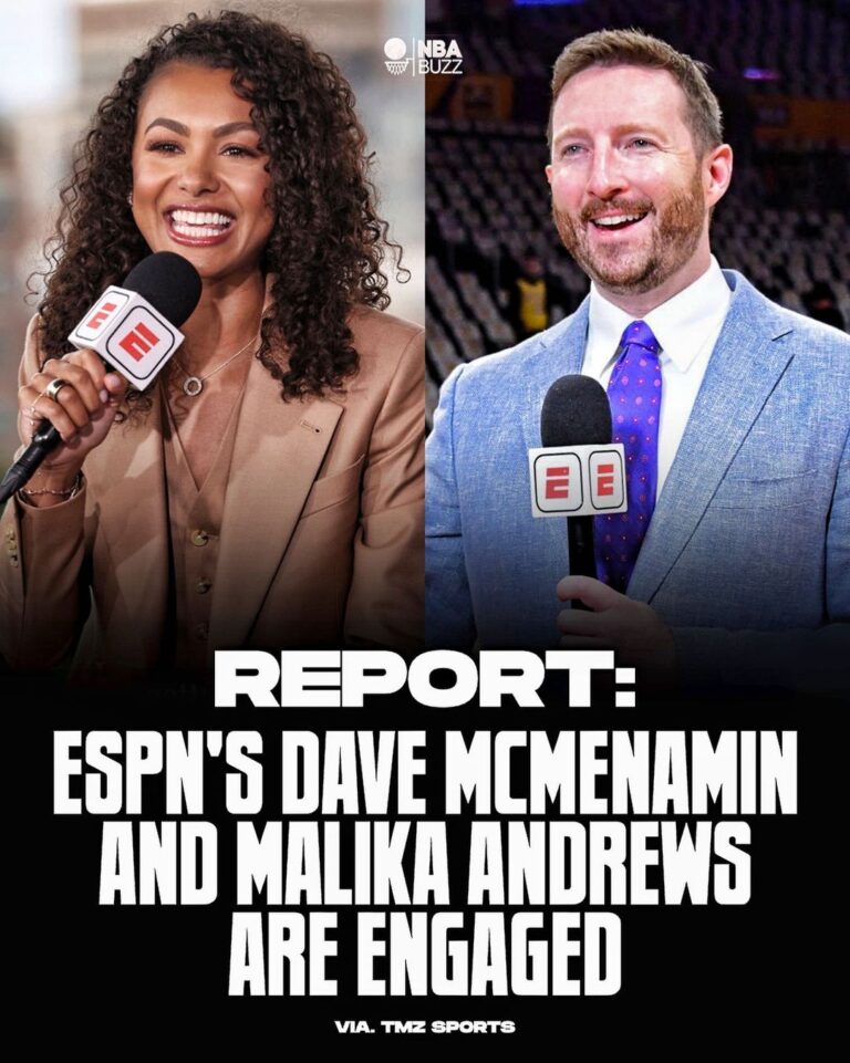 Who Is Dave McMenamin Wife To Be Malika Andrews? Engaged In 2023 - Players Bio