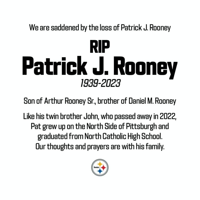 Who Was Patrick Rooney? Art Rooney II Son Death And Obituary - Players Bio