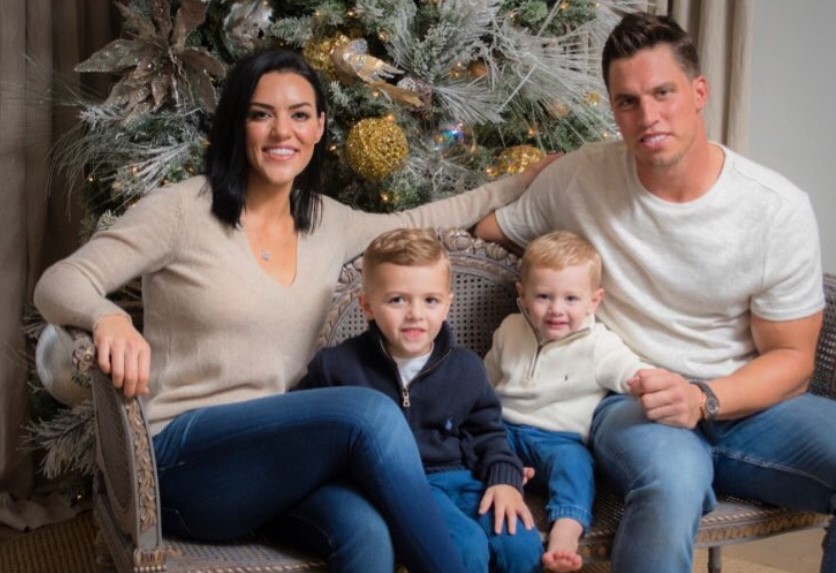 Brian with his family - Players Bio