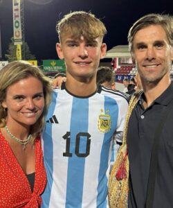 Nico Paz Mother Carla Martinez Palmero And Father Pablo Ariel Paz ...