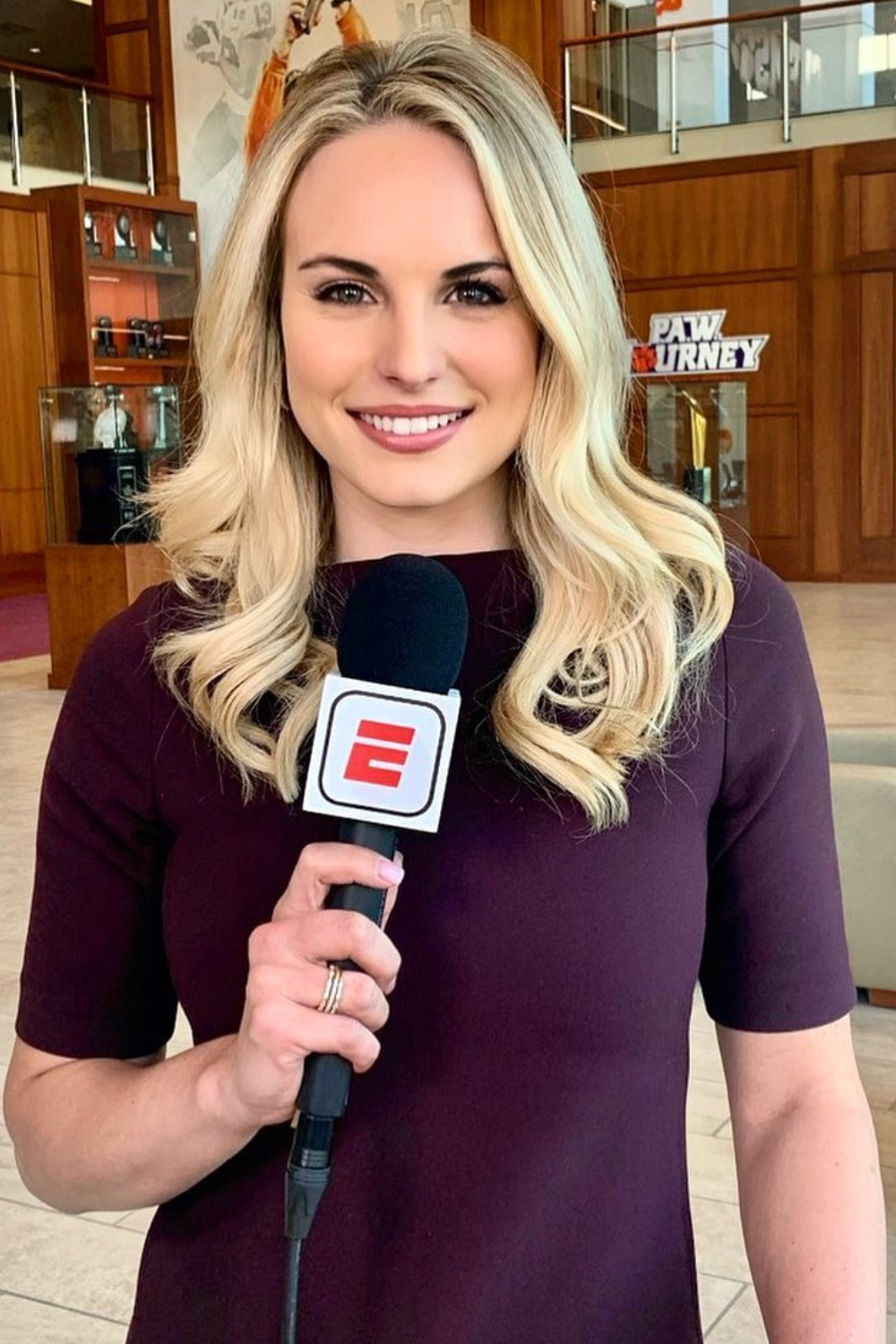 Katie Reporting For ESPN - Players Bio
