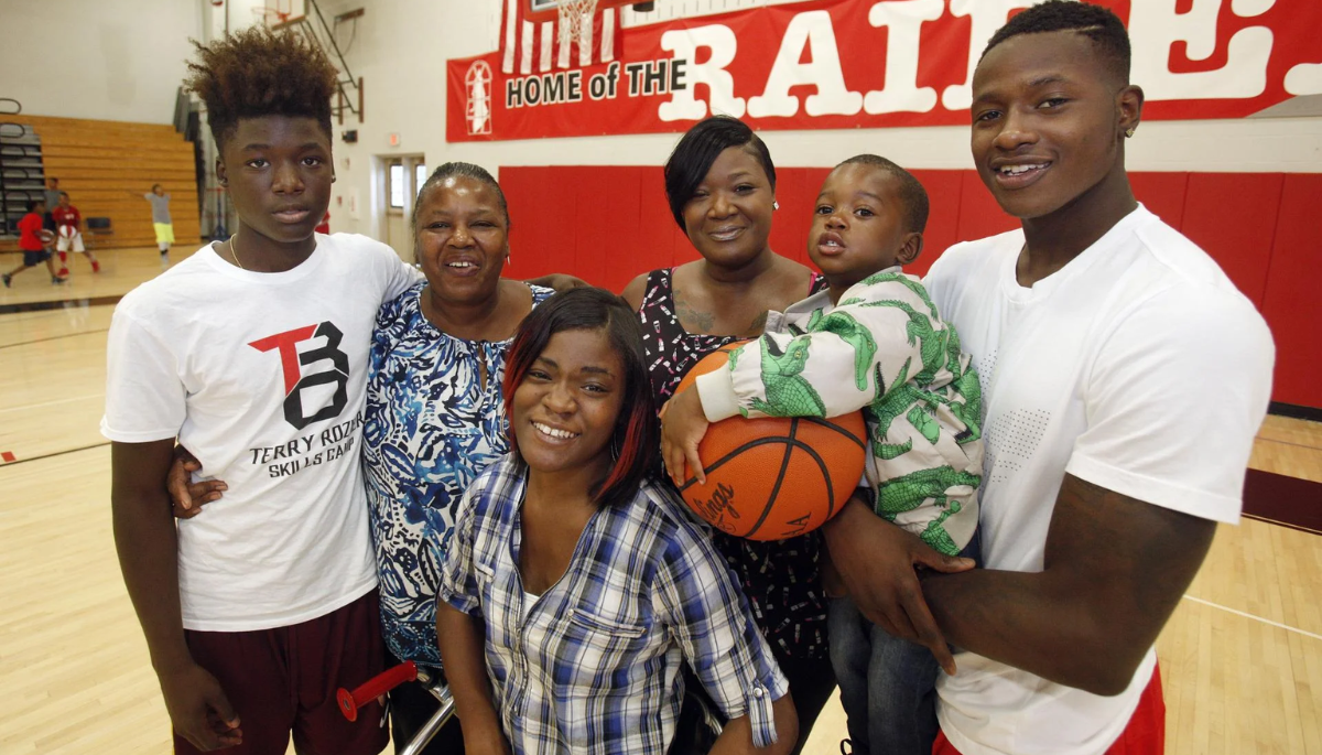 Terry Rozier Brother B.J. Carter & Sister Tre’Dasia Tucker - Players Bio