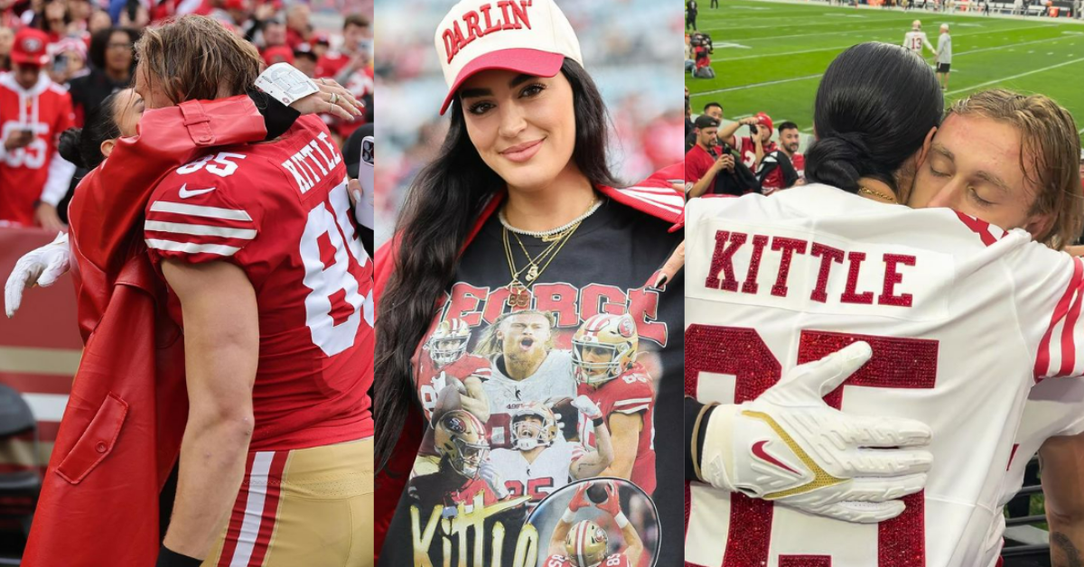 San Francisco 49ers TE George Kittle's Wife, Claire Till Kittle ...