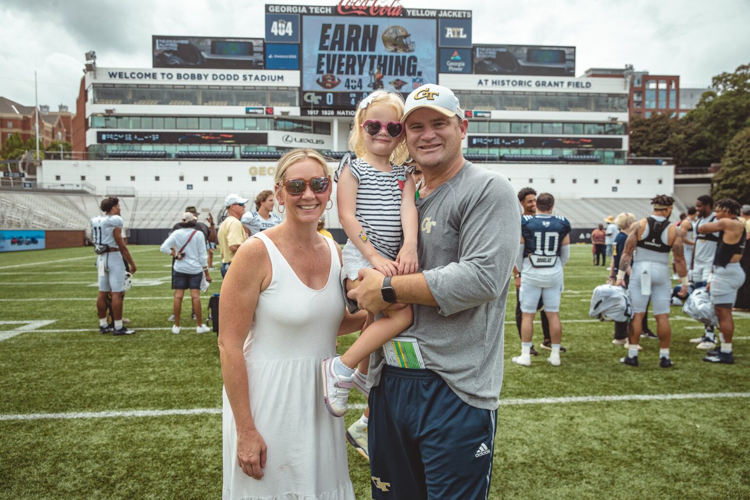 Georgia Tech Head Coach Brent Key Is Married to Danielle, Whom He Met ...
