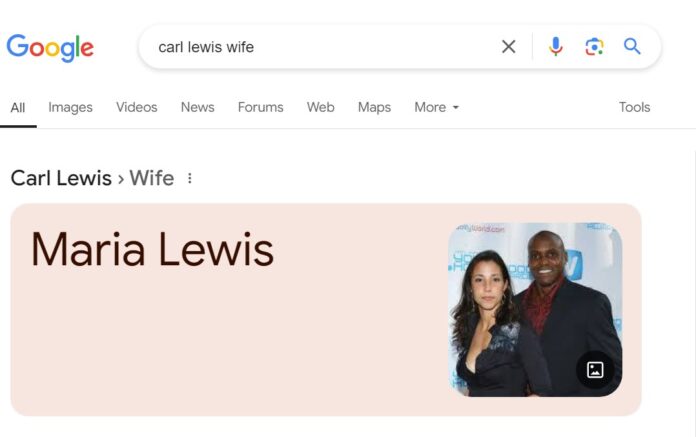 Nine-Time Olympic Gold Medalist Carl Lewis' Wife Remains A Mystery ...