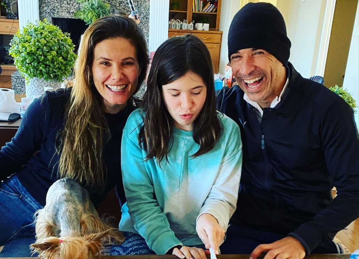 Auto Racing Driver Hélio Castroneves' Wife-To-Be Adriana Henao Is A ...