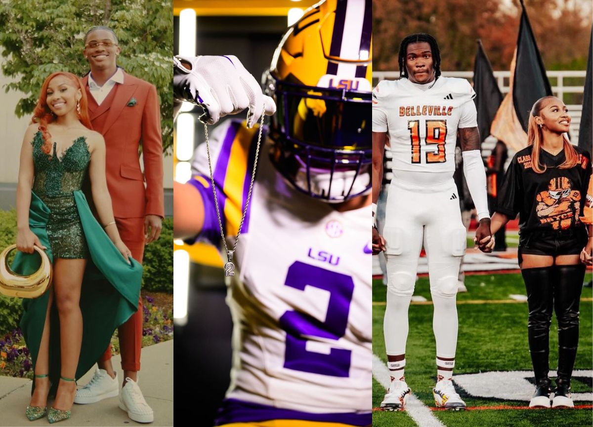 LSU Tiger Football Quarterback Bryce Underwood’s Girlfriend Day'iana ...