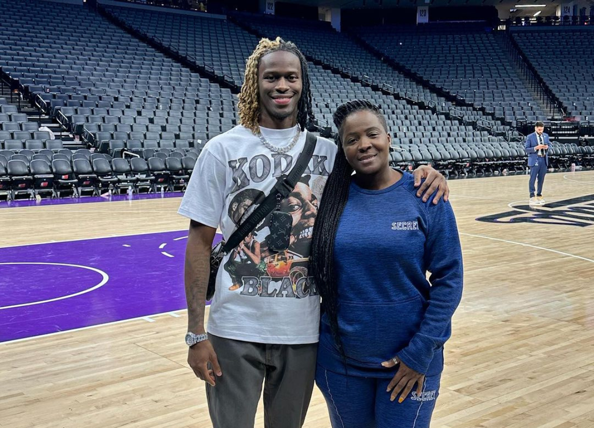 Sacramento Kings Guard Keon Ellis Writes About His Mother, Highlighting ...