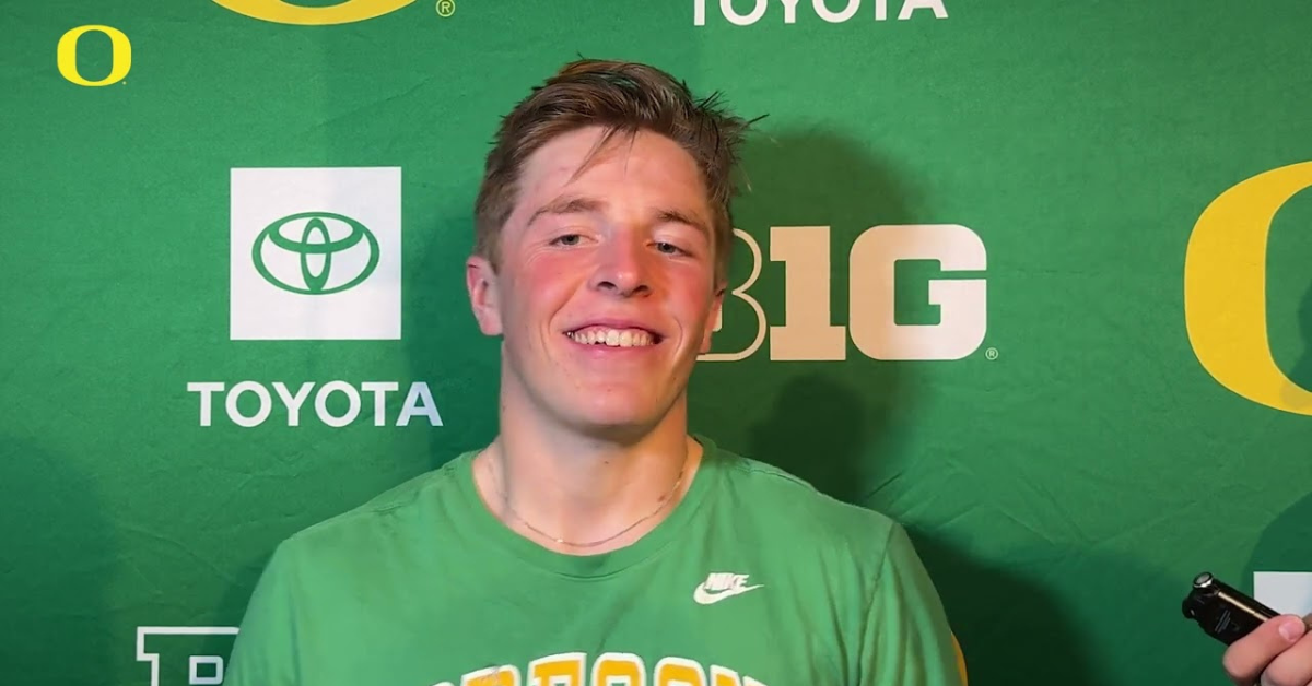 Oregon Ducks Primary Kicker, Atticus Sappington Is Most Likely ...