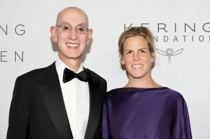 NBA Commissioner Adam Silver Shares A Close Bond With His Two Daughters ...