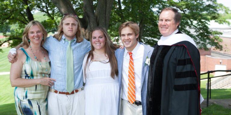 The Legendary NFL Coach, Bill Belichick's Three Kids Are Carrying Their ...