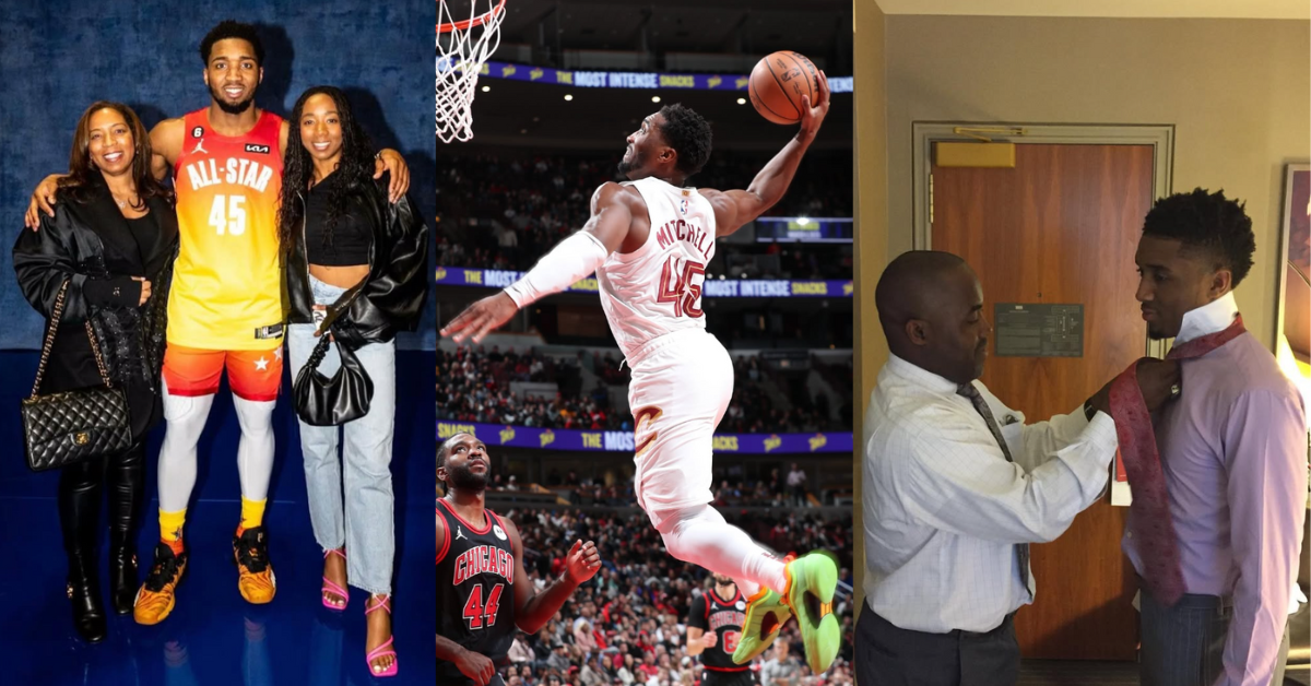 While NBA Star Donovan Mitchell's Mother Put Emphasis On Academics, His ...