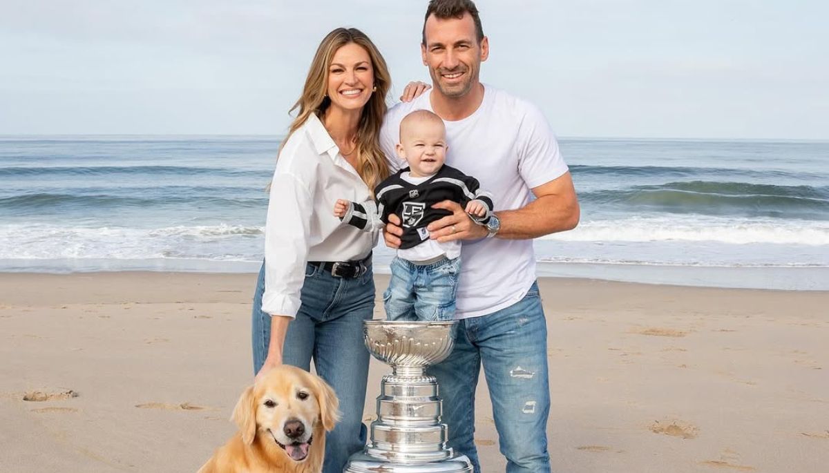 Fox Sports Reporter Erin Andrews and Her Husband, Jarret Stoll ...