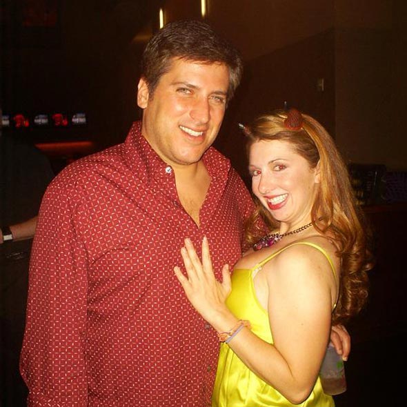 Steve Levy and his wife of 15 years, Ani Levy - Players Bio