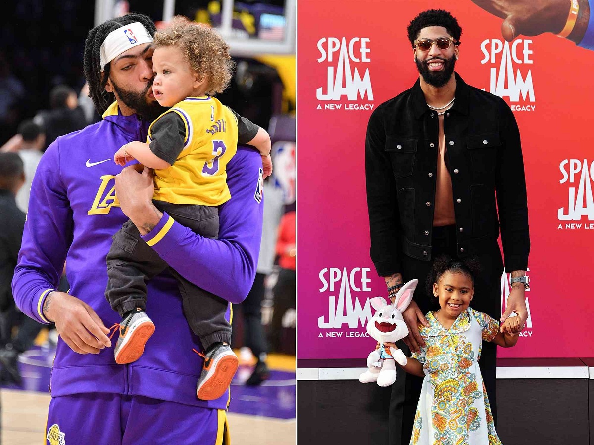 Lakers Power Forward Anthony Davis Shares Three Kids, a Daughter and ...