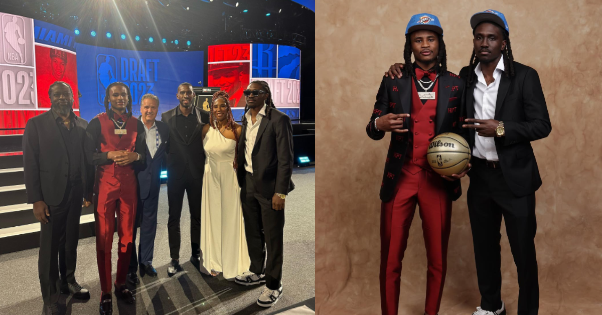 NBA Player Cason Wallace's Parents, Mike and Kimberly, Are Proud Of ...