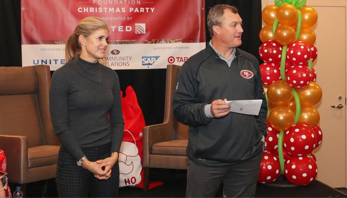 San Francisco 49ers General Manager John Lynch And Former Tennis Player Wife Linda Lynch Are ...