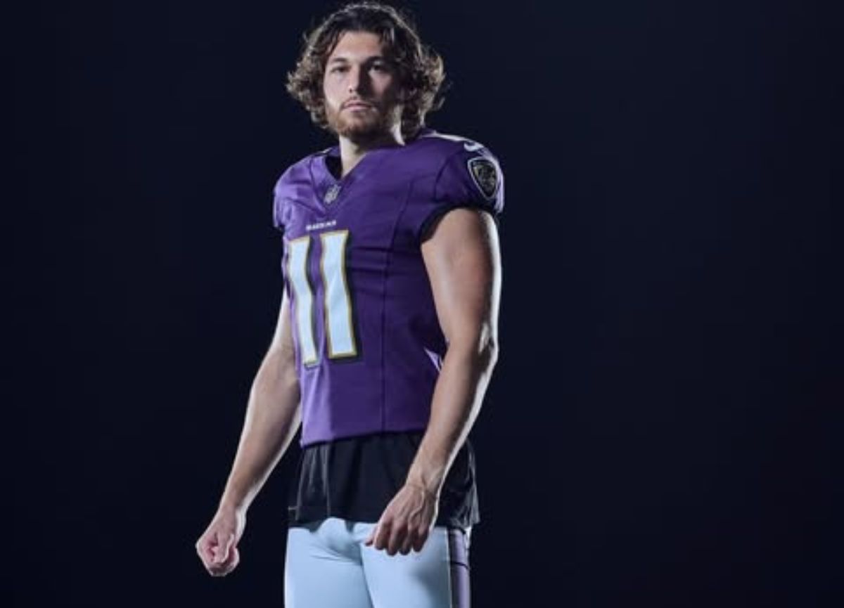 With a 2025 Base Salary of $1.1 Million, Baltimore Ravens Punter Jordan ...