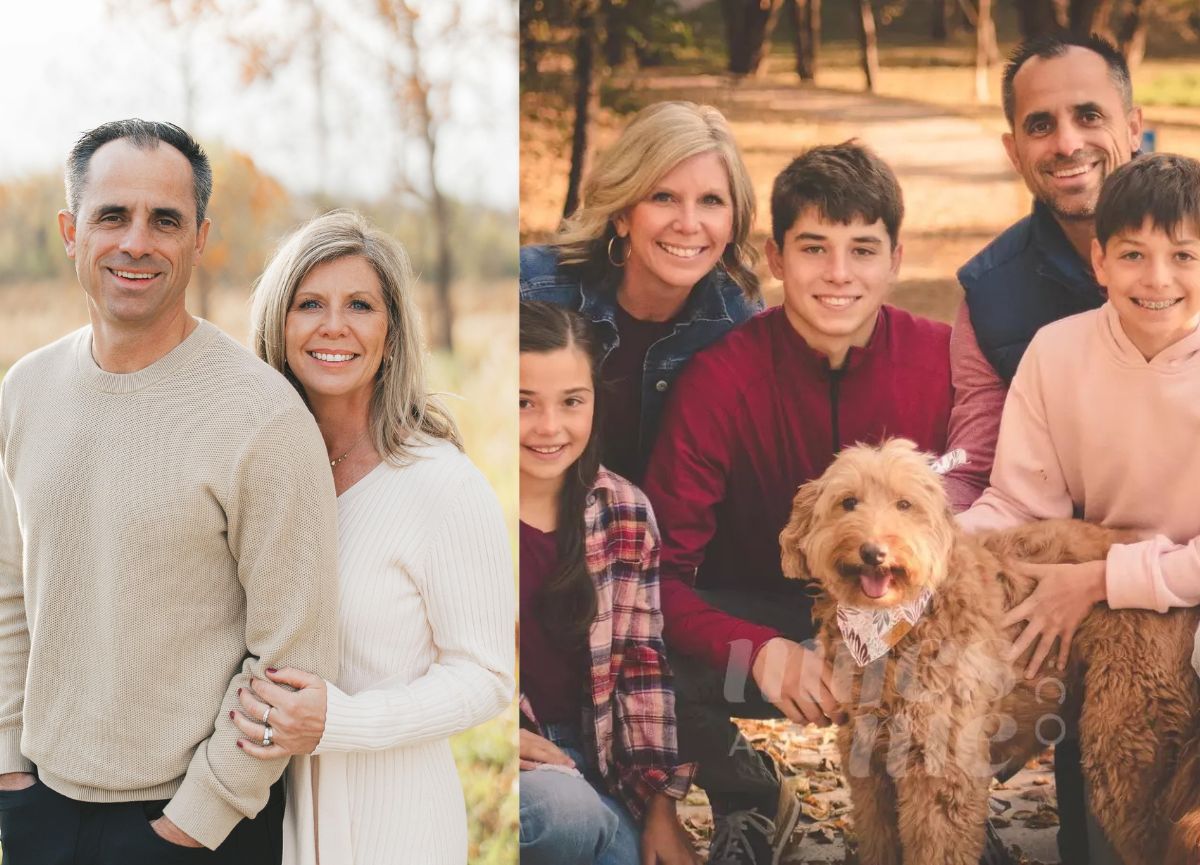 Drake University Head Coach Ben McCollum Is Supported By His Wife, A ...