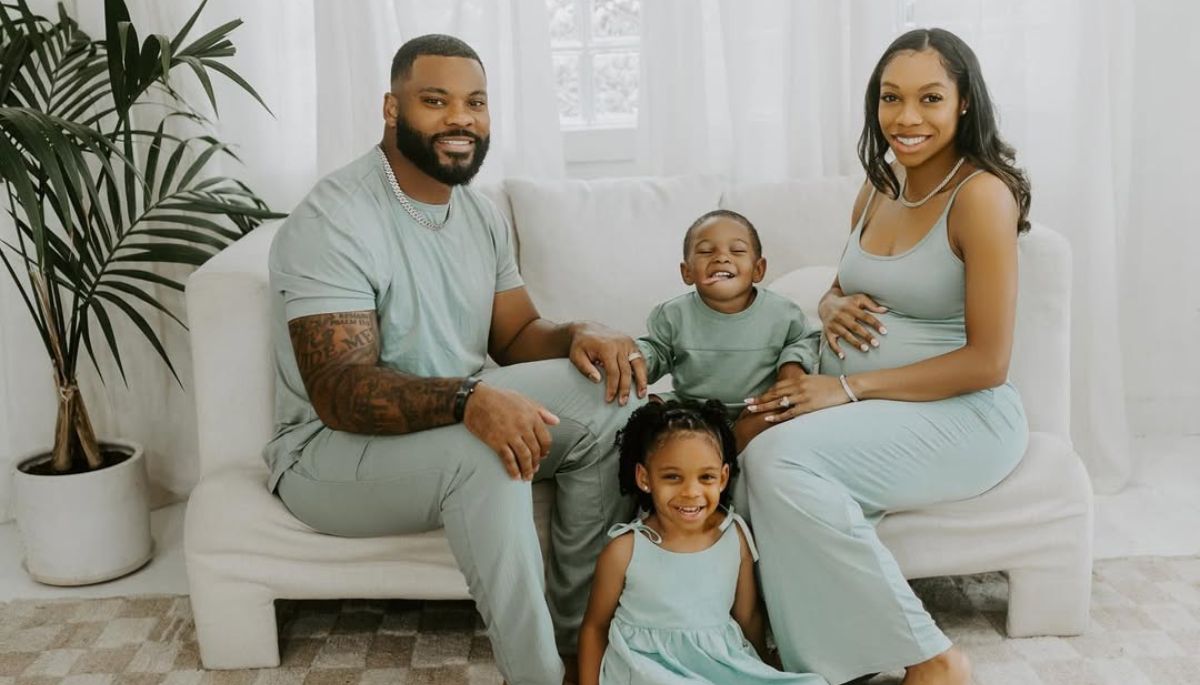 NFL star Elandon Roberts' wife Tori is a former Sprinter