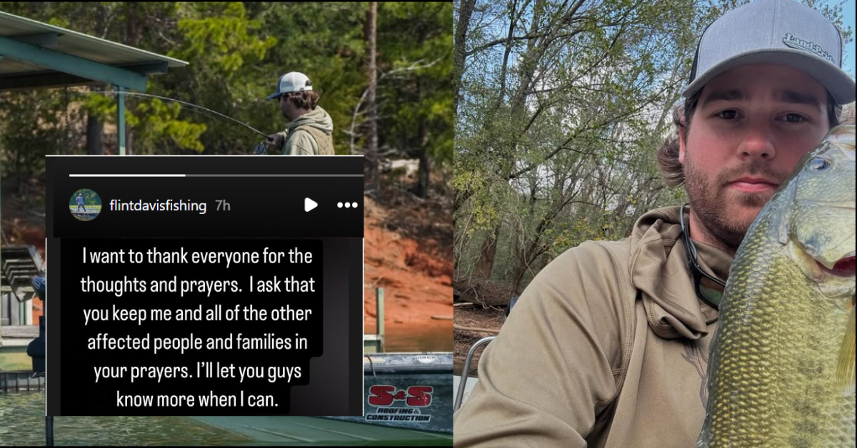MLF Angler Flint Davis Survived The Tragic Boat Crash, Though He ...