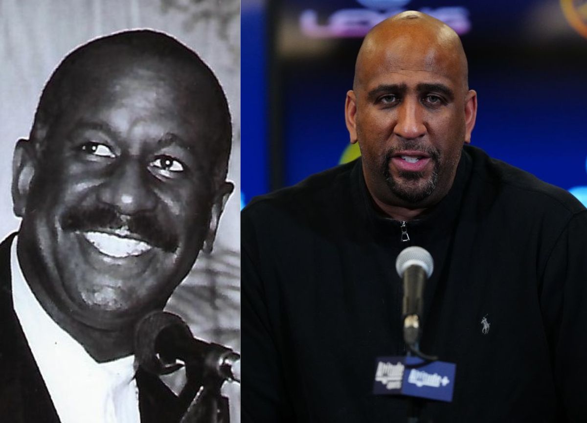 Former Nuggets GM Calvin Booth Stands As The Son Of Ex-Ohio Dominican ...