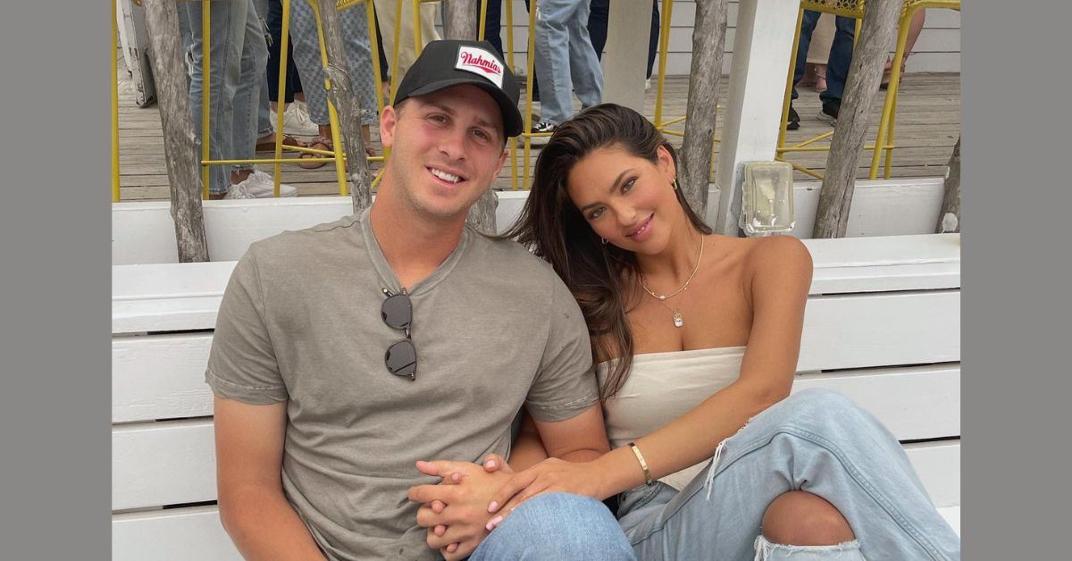 Detroit Lions' Quarterback Jared Goff And His Wife Christen Harper Are ...