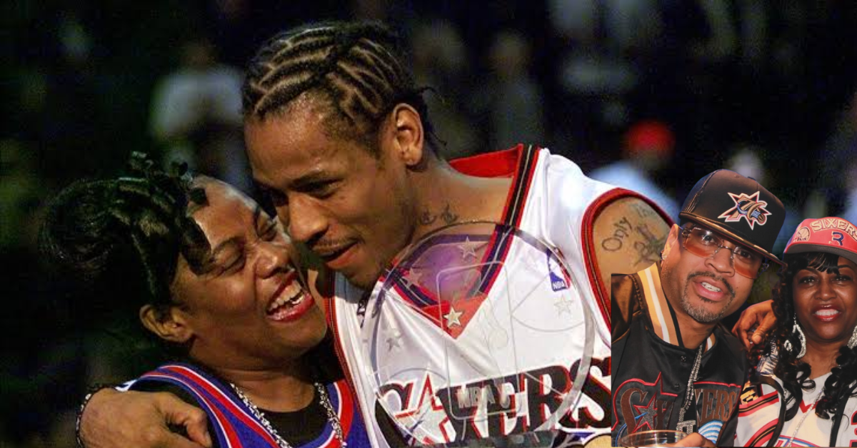 NBA Superstar Allen Iverson’s Mother, Ann Iverson, Raised Him As A ...
