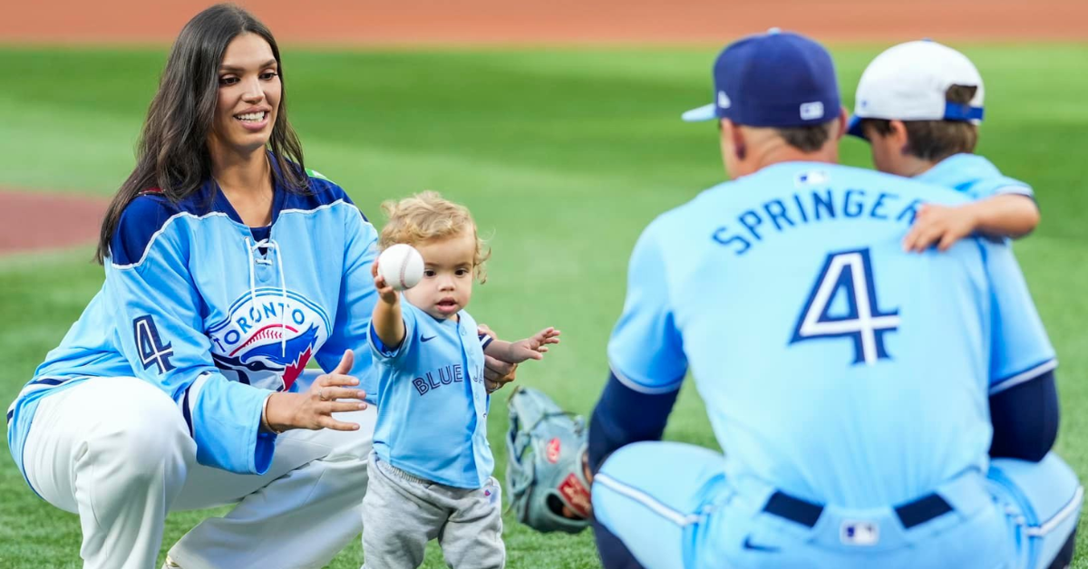 George Springer Is Married To Charlise Castro, And They Have Two Kids ...