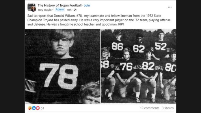 Former Trojans' Standout Lineman Donald Wilson Died Leaving His Family ...