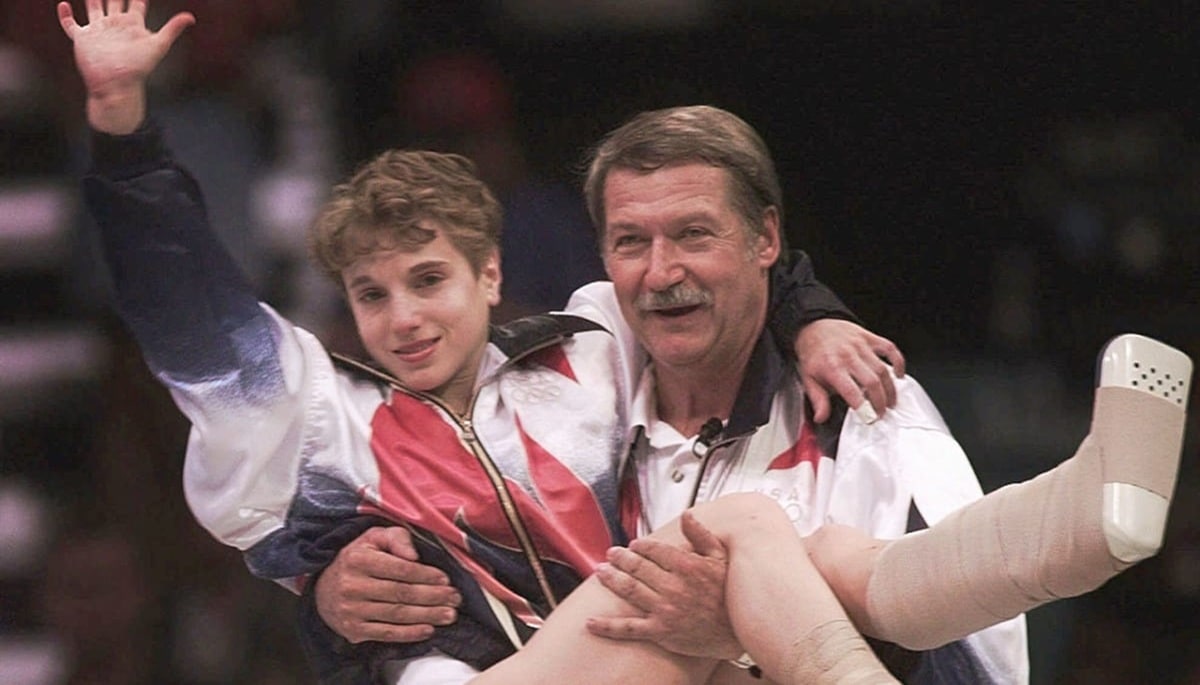 Olympic Gymnast Kerri Strug Landed Her Gold Medal Vault On a Broken Ankle